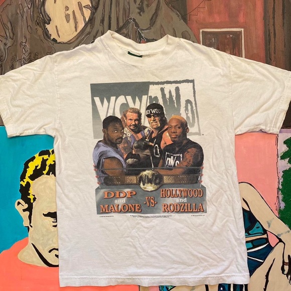 Shirts | Vintage 9s 1998 Wcw Nwo Bash At The Beach Shirt | Poshmark